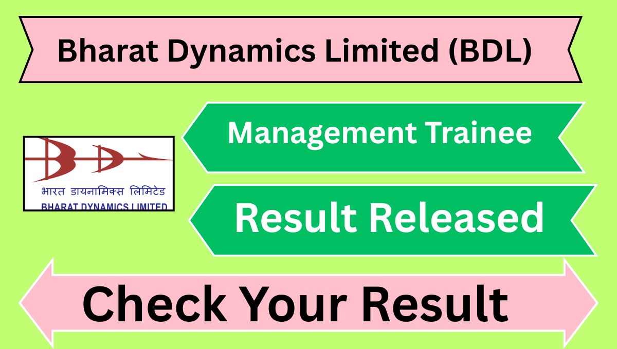 BDL Management Trainee Score Card 2025: Result Announced - Taza Highlights
